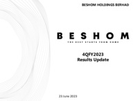 Corporate Presentation & Results Update | Beshom